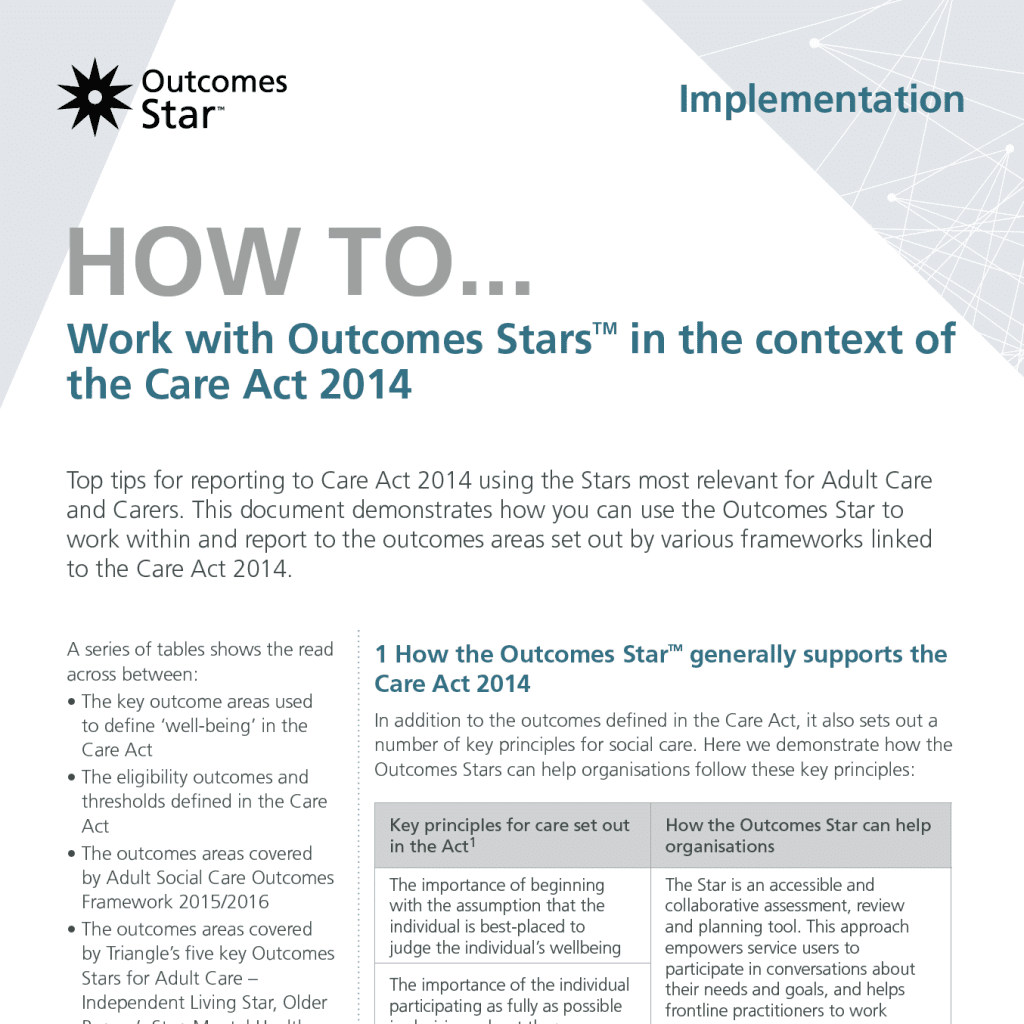 Training | Outcomes Star™