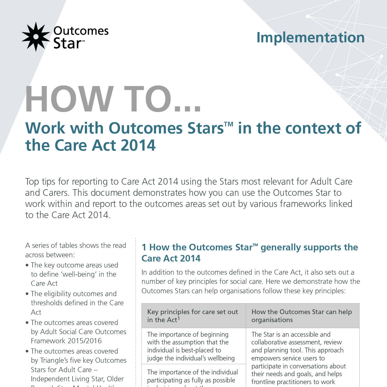 adult care | Outcomes Star™